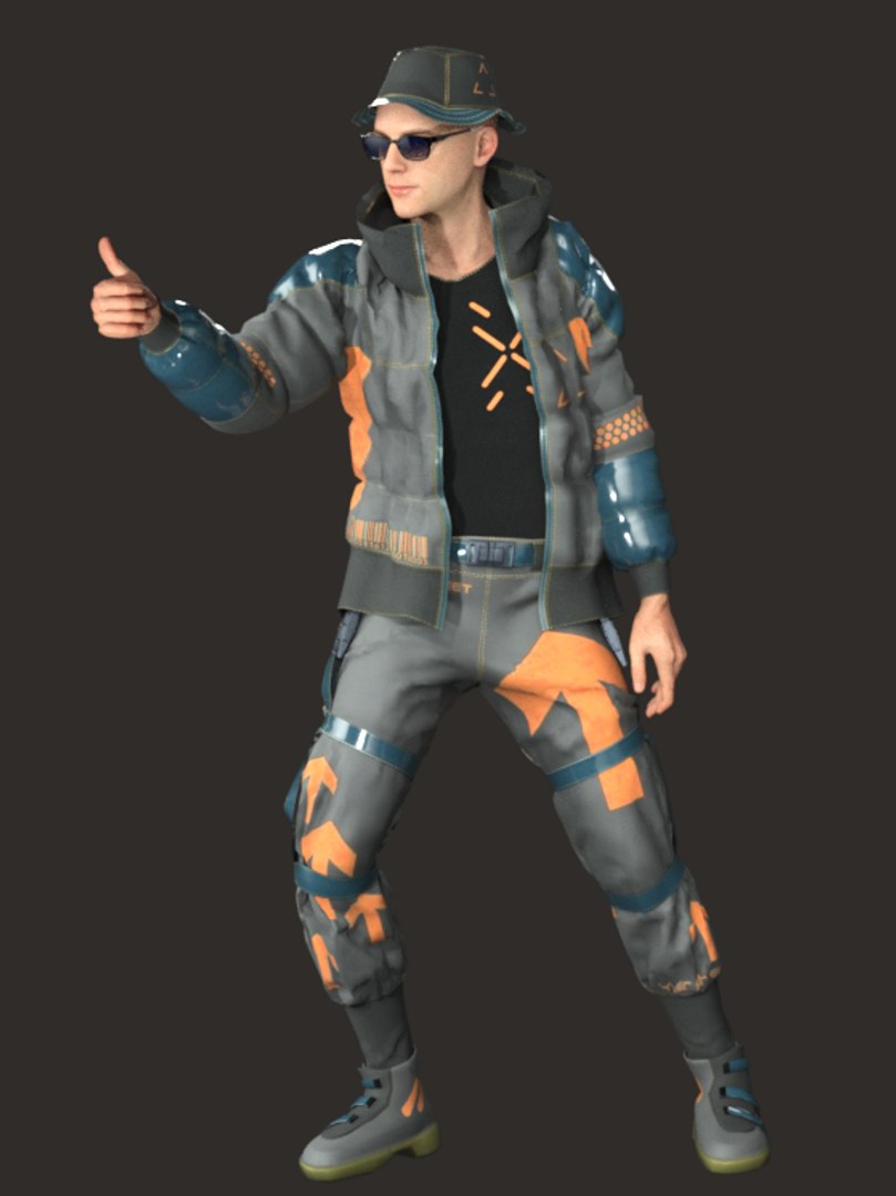 Realistic Rigged Style Man-Willam Character 3D Model 3D - TurboSquid ...