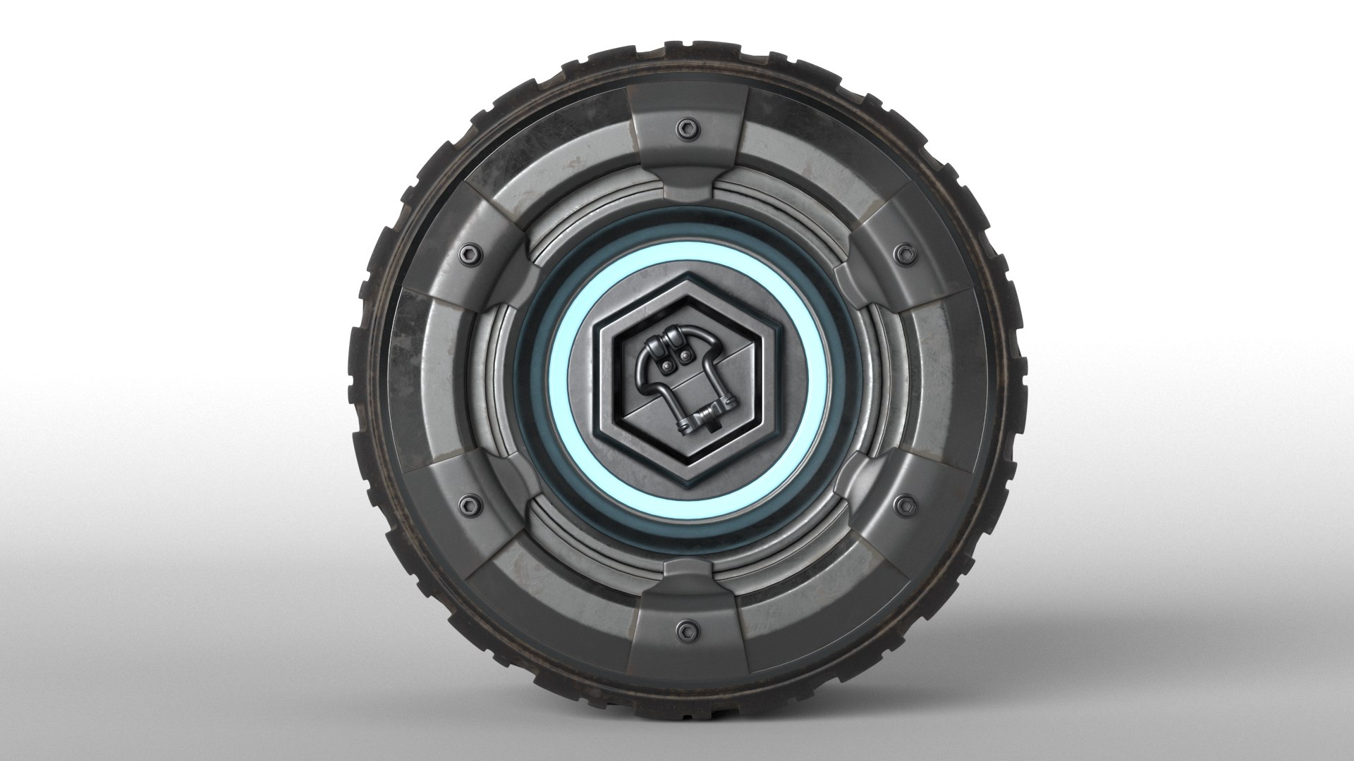 Sci-Fi Wheel 3D Model - TurboSquid 1779499