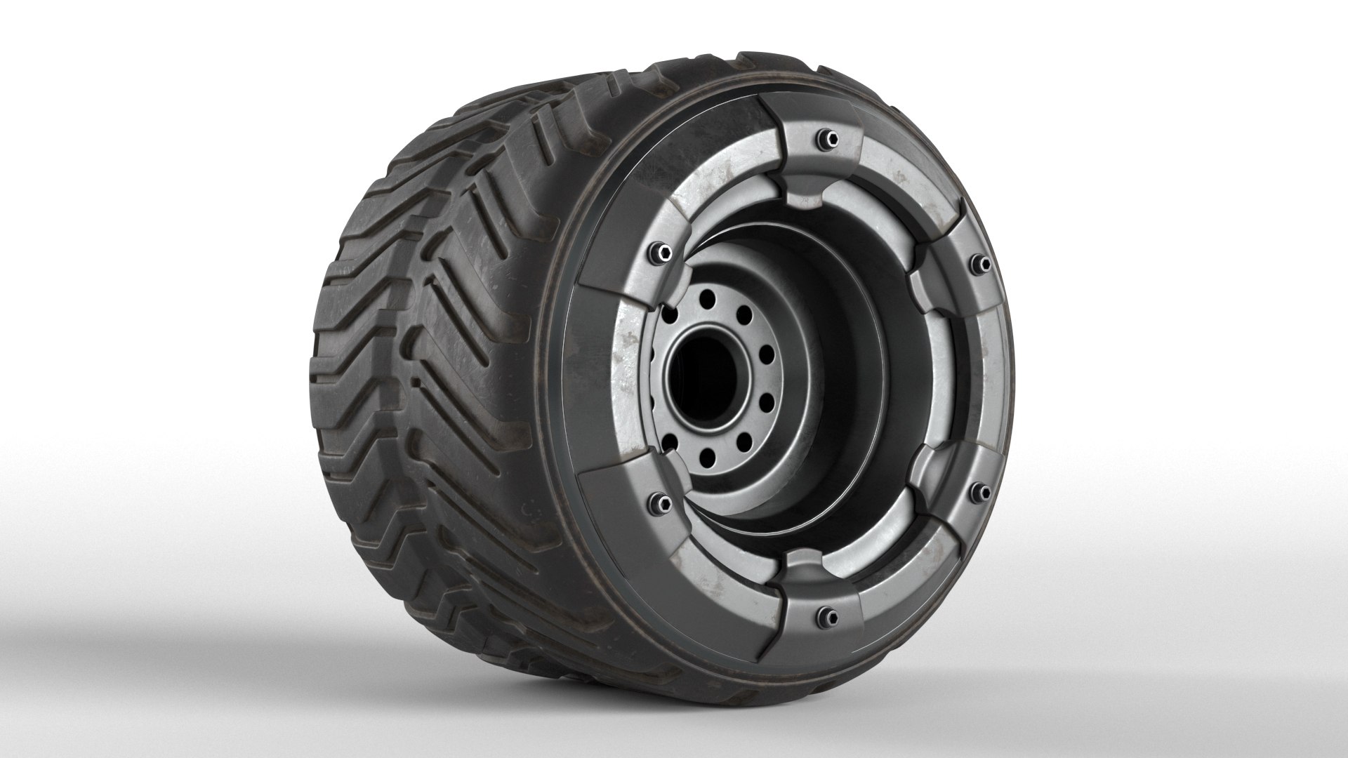 Sci-Fi Wheel 3D Model - TurboSquid 1779499