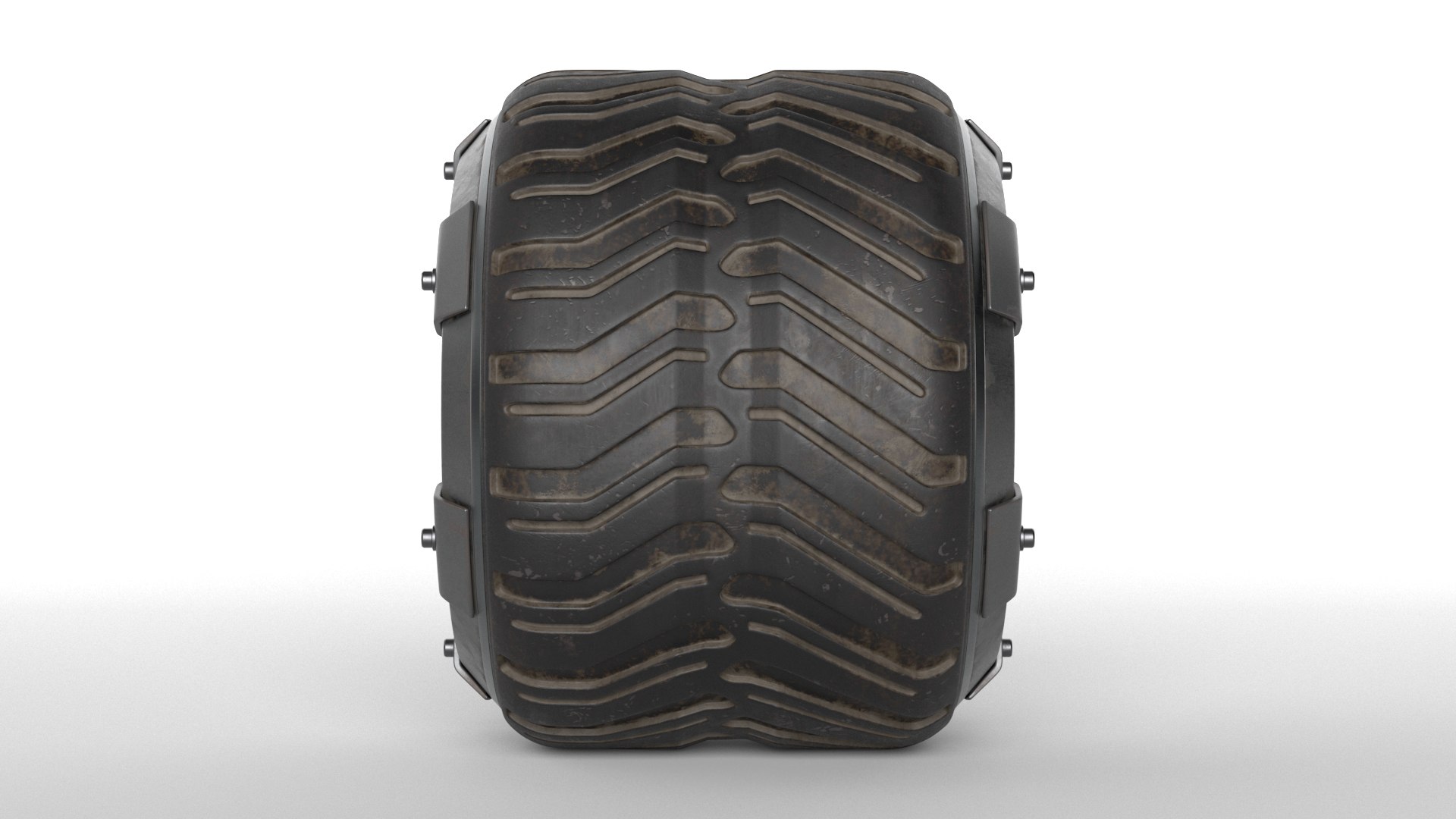 Sci-Fi Wheel 3D Model - TurboSquid 1779499