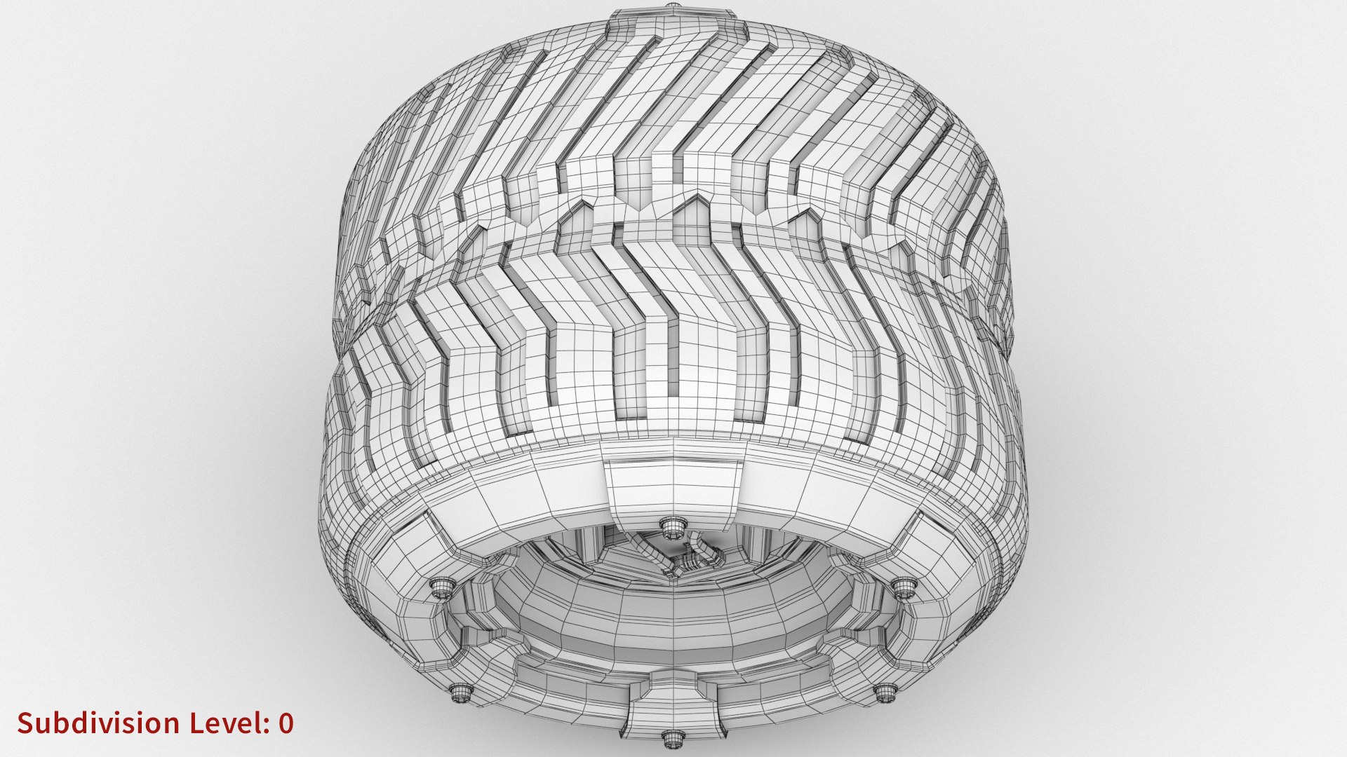 Sci-Fi Wheel 3D Model - TurboSquid 1779499