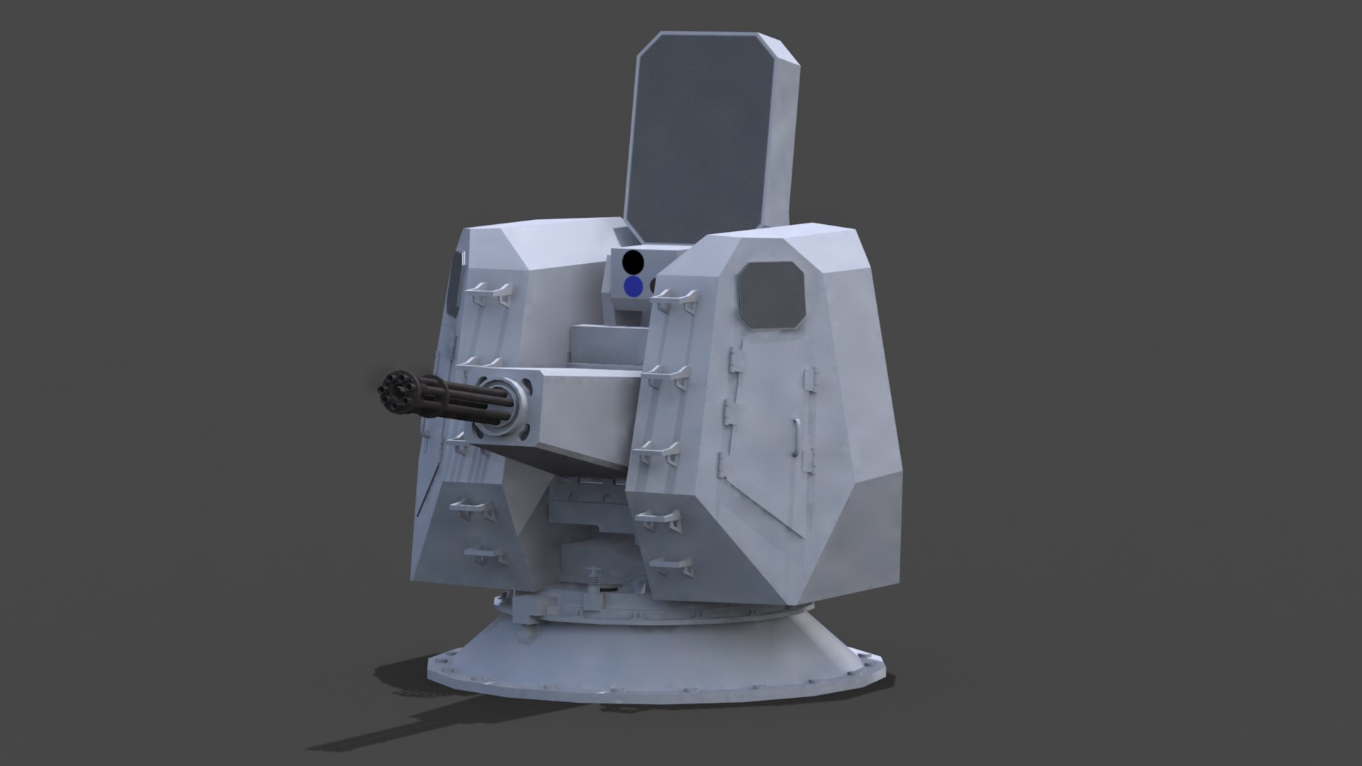 3D Model Korean LIG NEX1 CIWS-II Ship Gun - TurboSquid 2096606