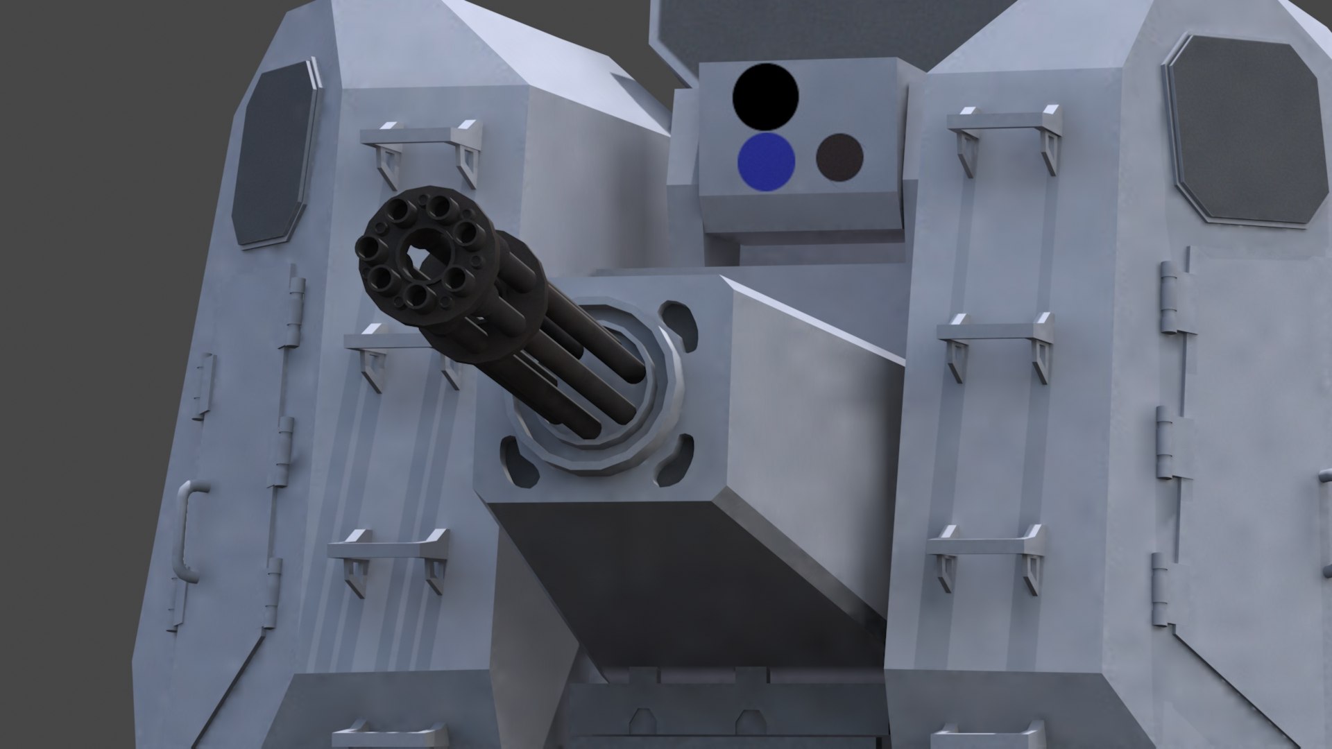 3D Model Korean LIG NEX1 CIWS-II Ship Gun - TurboSquid 2096606