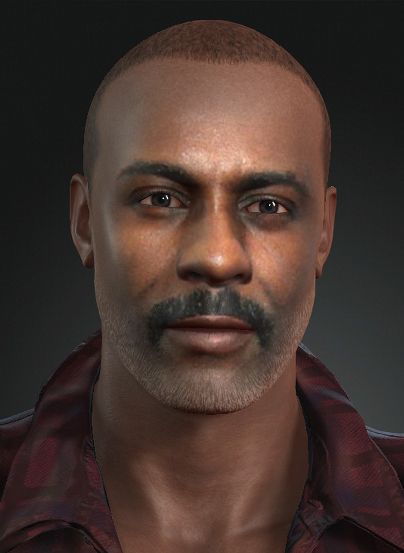 3D Idris Elba Character Design Model - TurboSquid 1572185