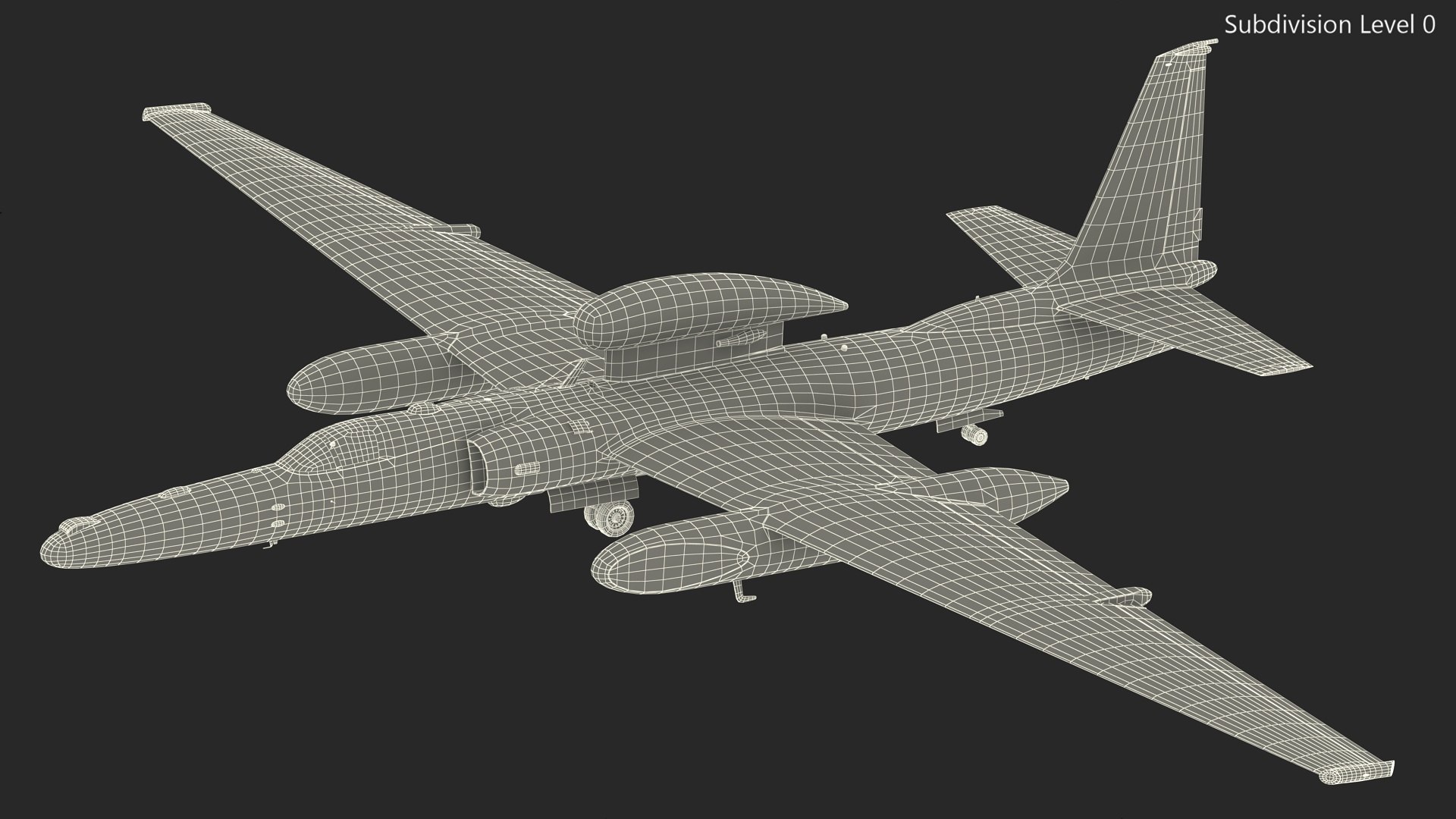 U2 Dragon Lady Aircraft Simple Interior Rigged For Maya 3D - TurboSquid ...