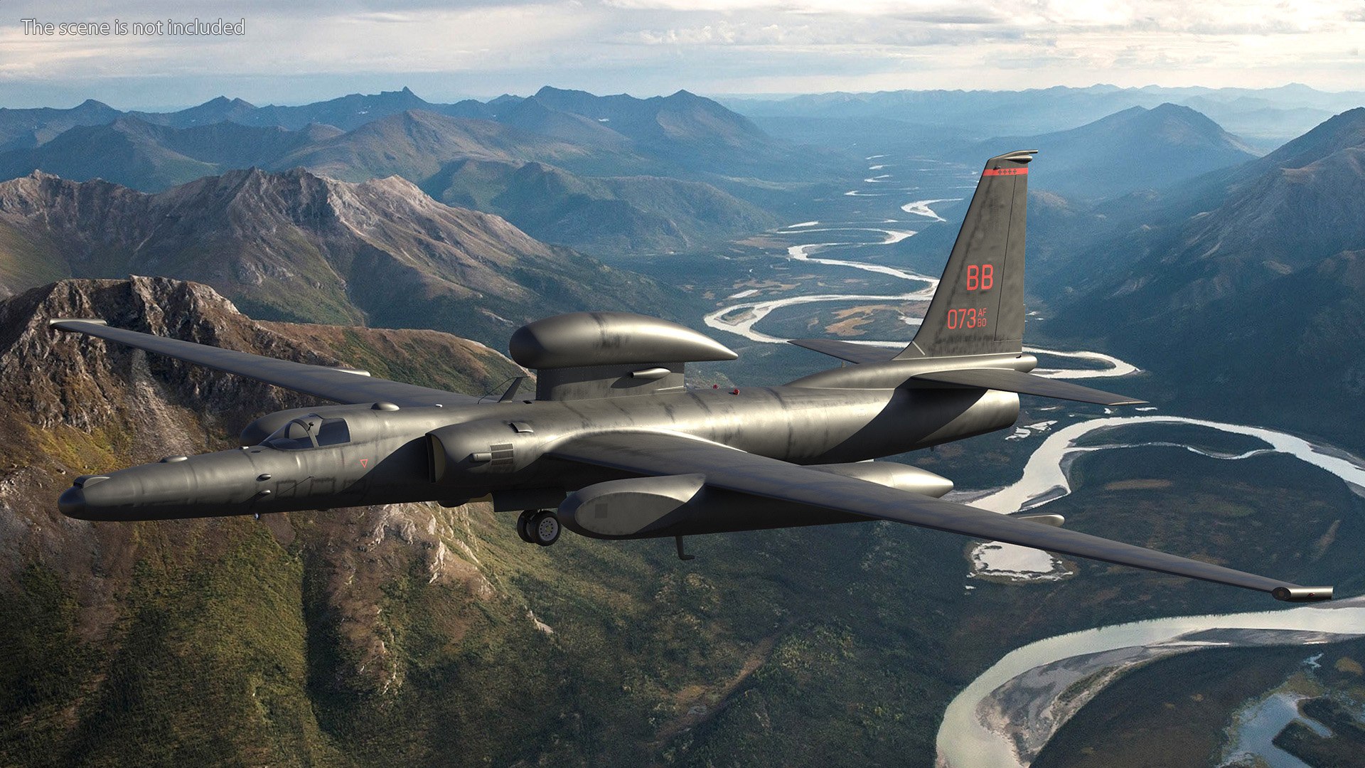 U2 Dragon Lady Aircraft Simple Interior Rigged For Maya 3D - TurboSquid ...