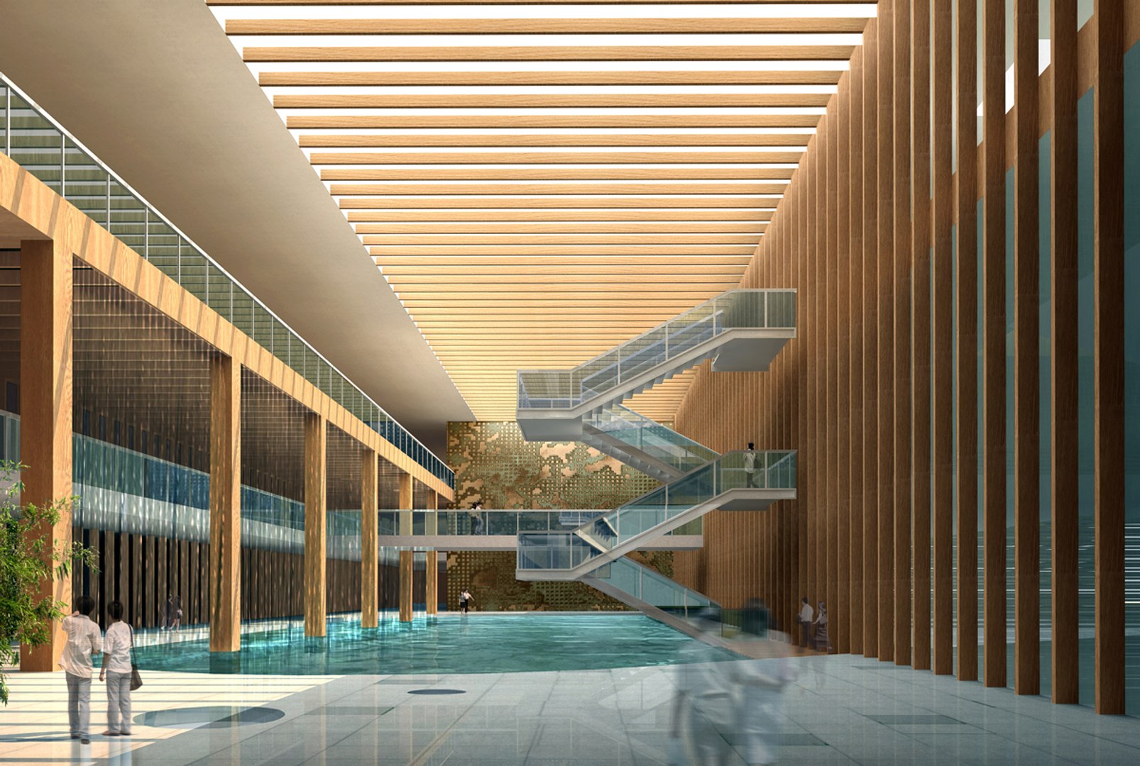 University 3d Model
