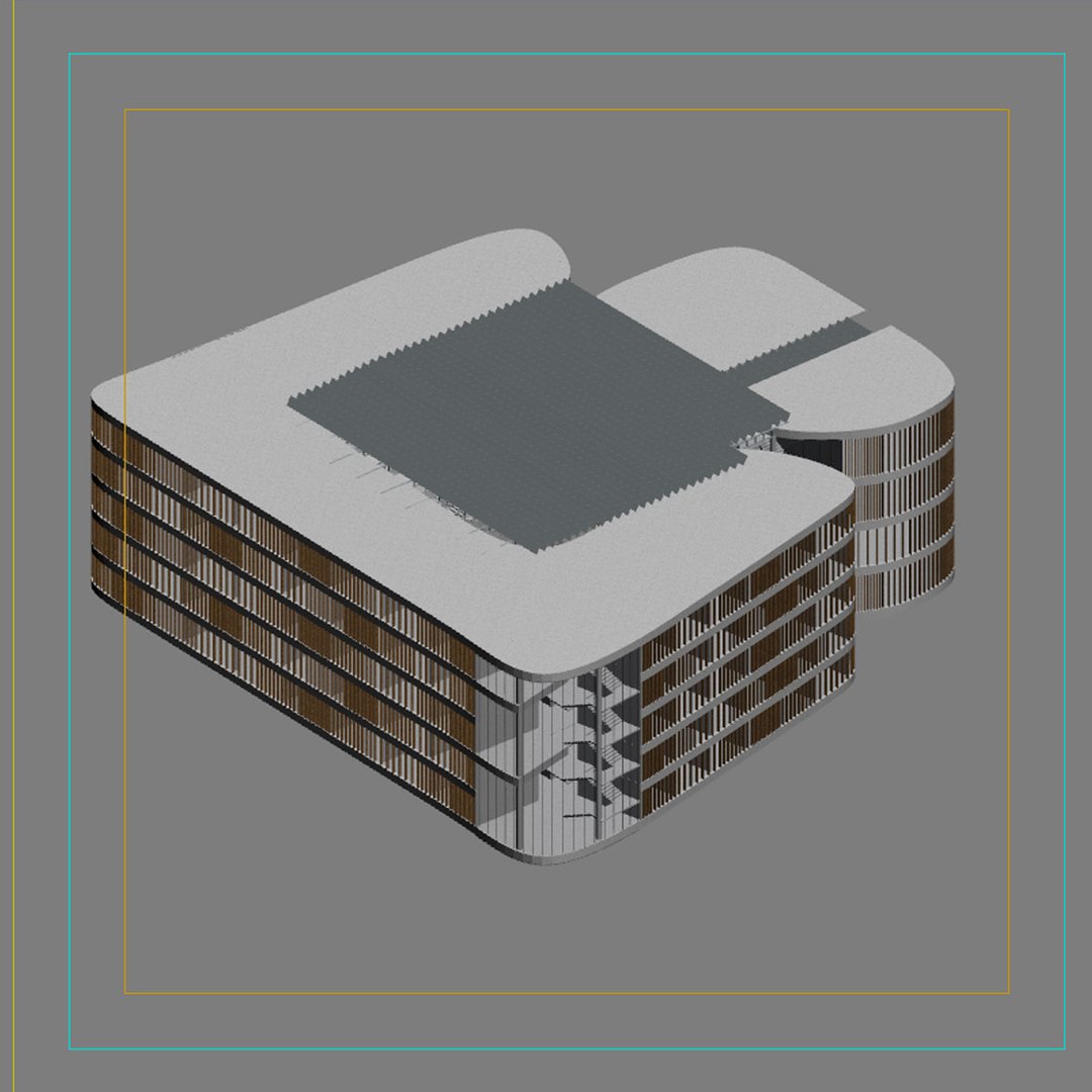 University 3d Model