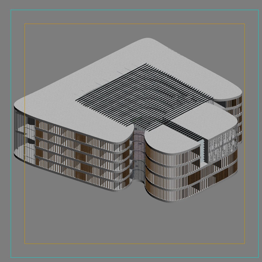 university 3d model