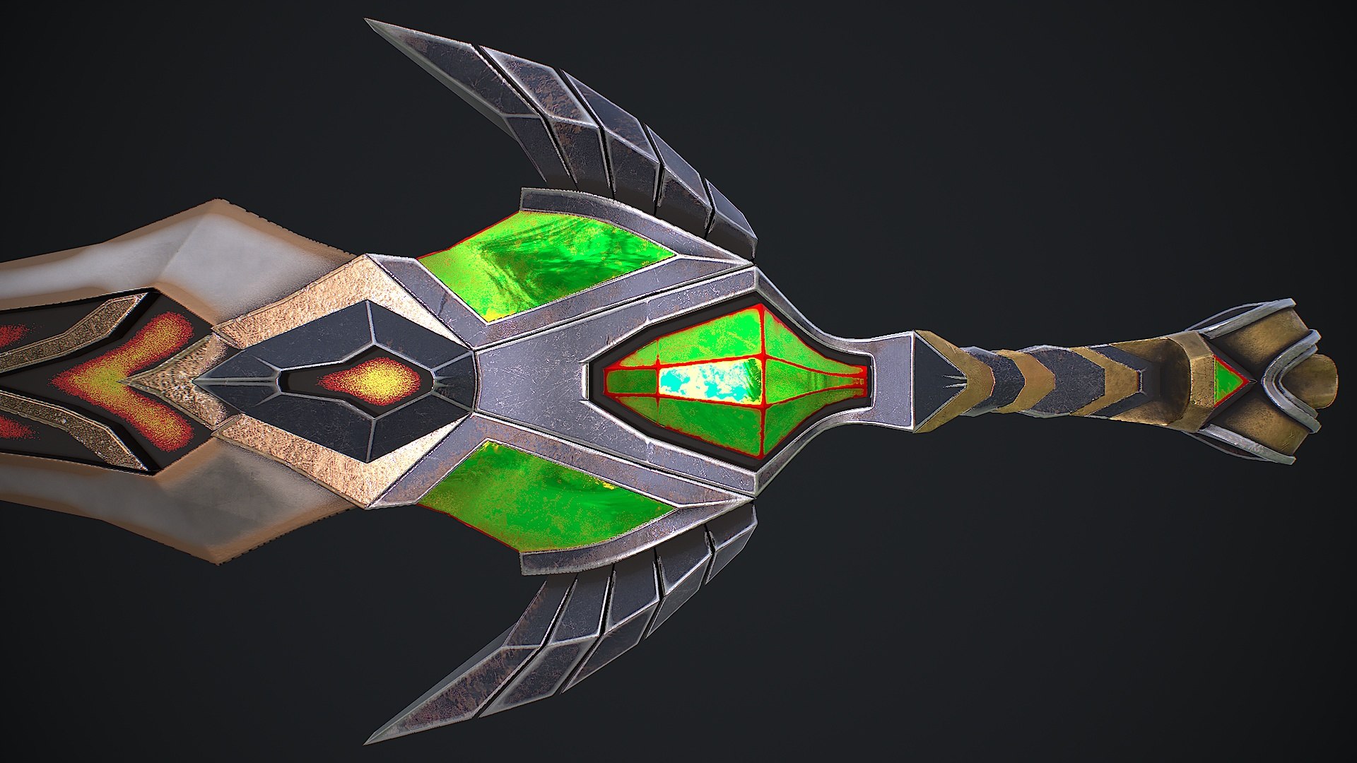 Fantasy Sword 23 3D Model 3D - TurboSquid 2131694