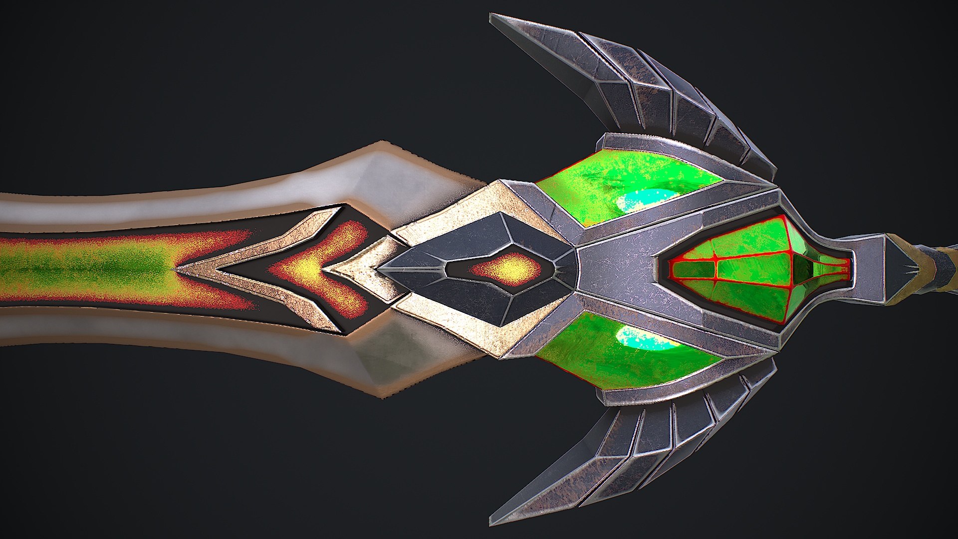 Fantasy Sword 23 3D Model 3D - TurboSquid 2131694