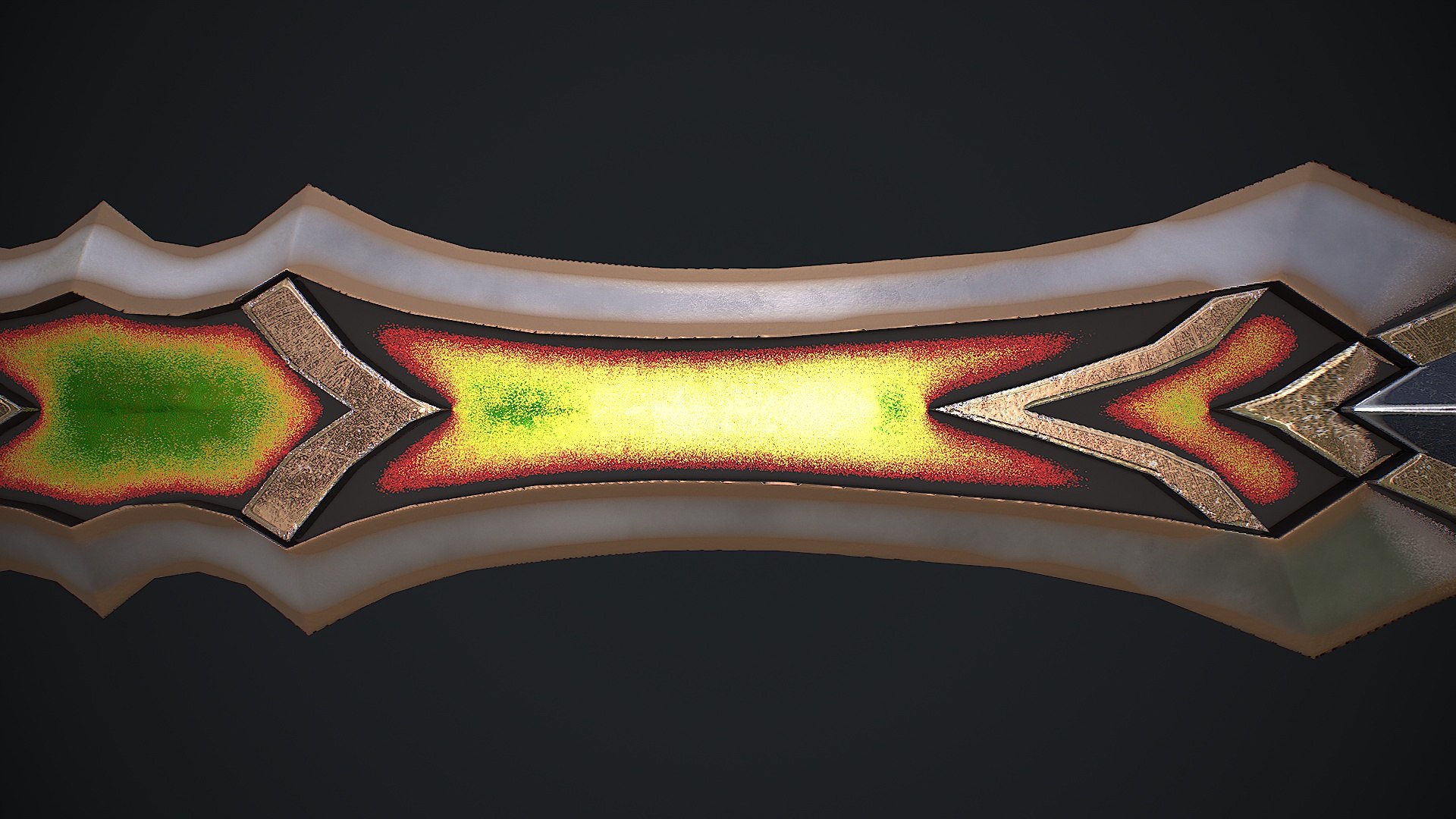 Fantasy Sword 23 3D Model 3D - TurboSquid 2131694