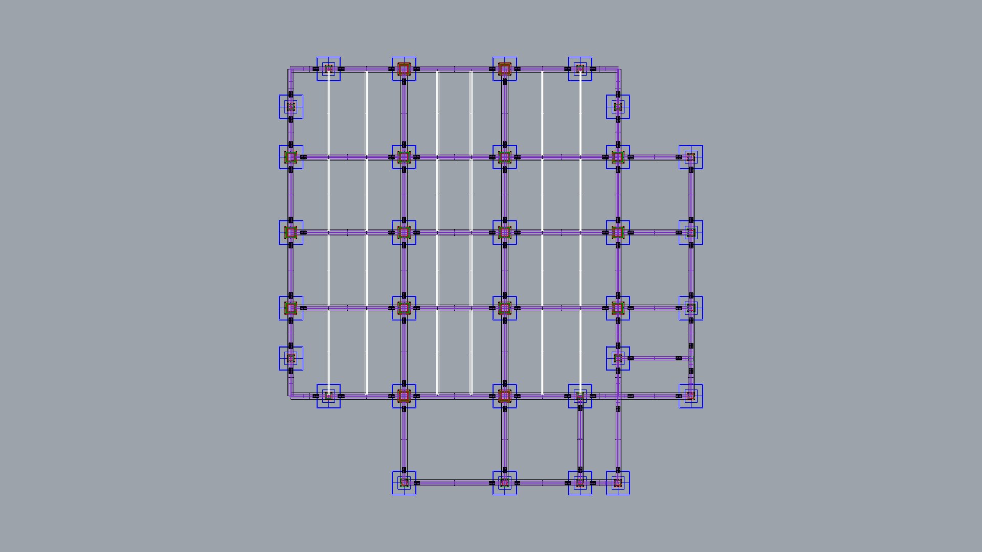 Steel-frame High-rise Building 3D - TurboSquid 2054988