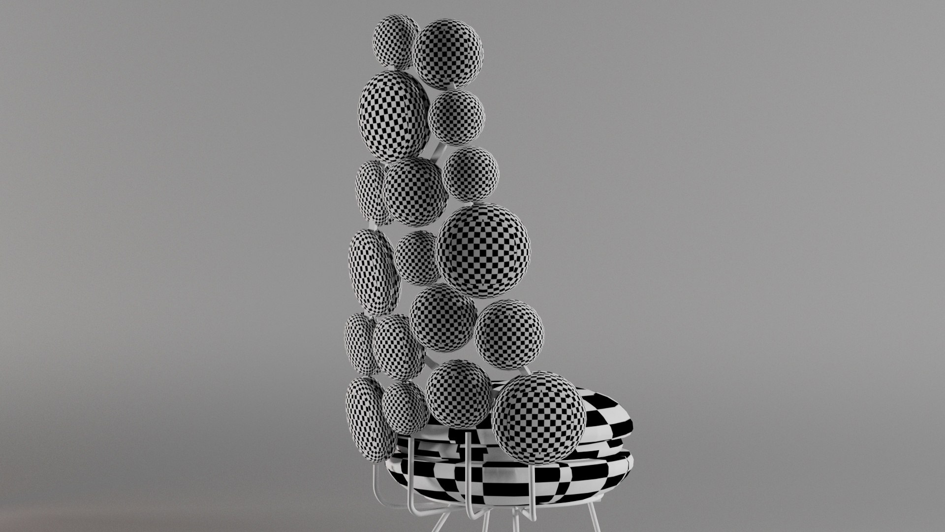 Macaron Chair 3D Model - TurboSquid 1812477