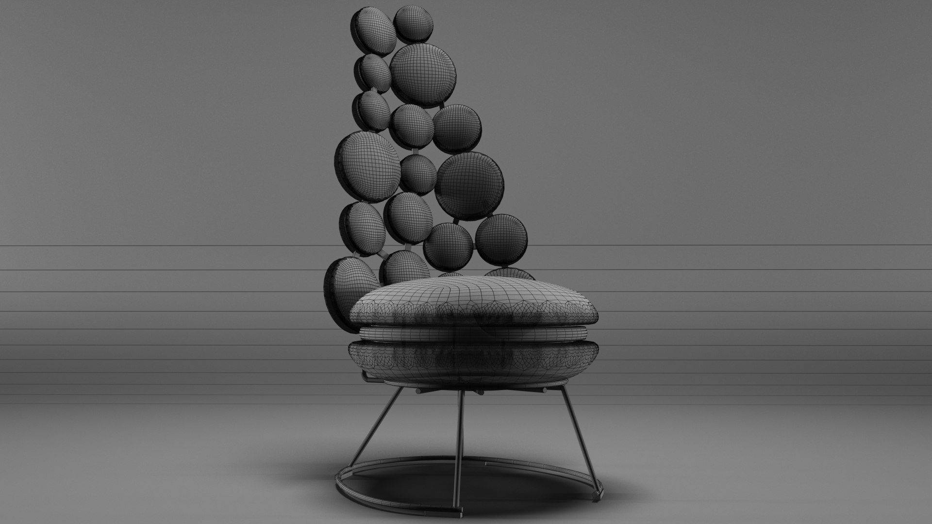 Macaron Chair 3D Model - TurboSquid 1812477