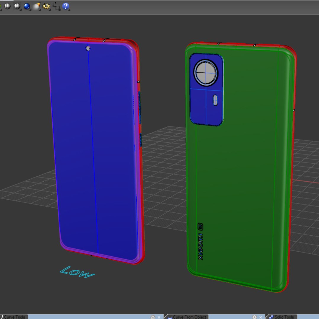 Xiaomi 12X Model - TurboSquid 1884418
