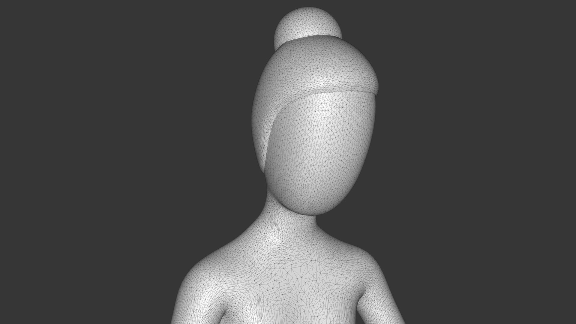 3D woman yoga - TurboSquid 2063365