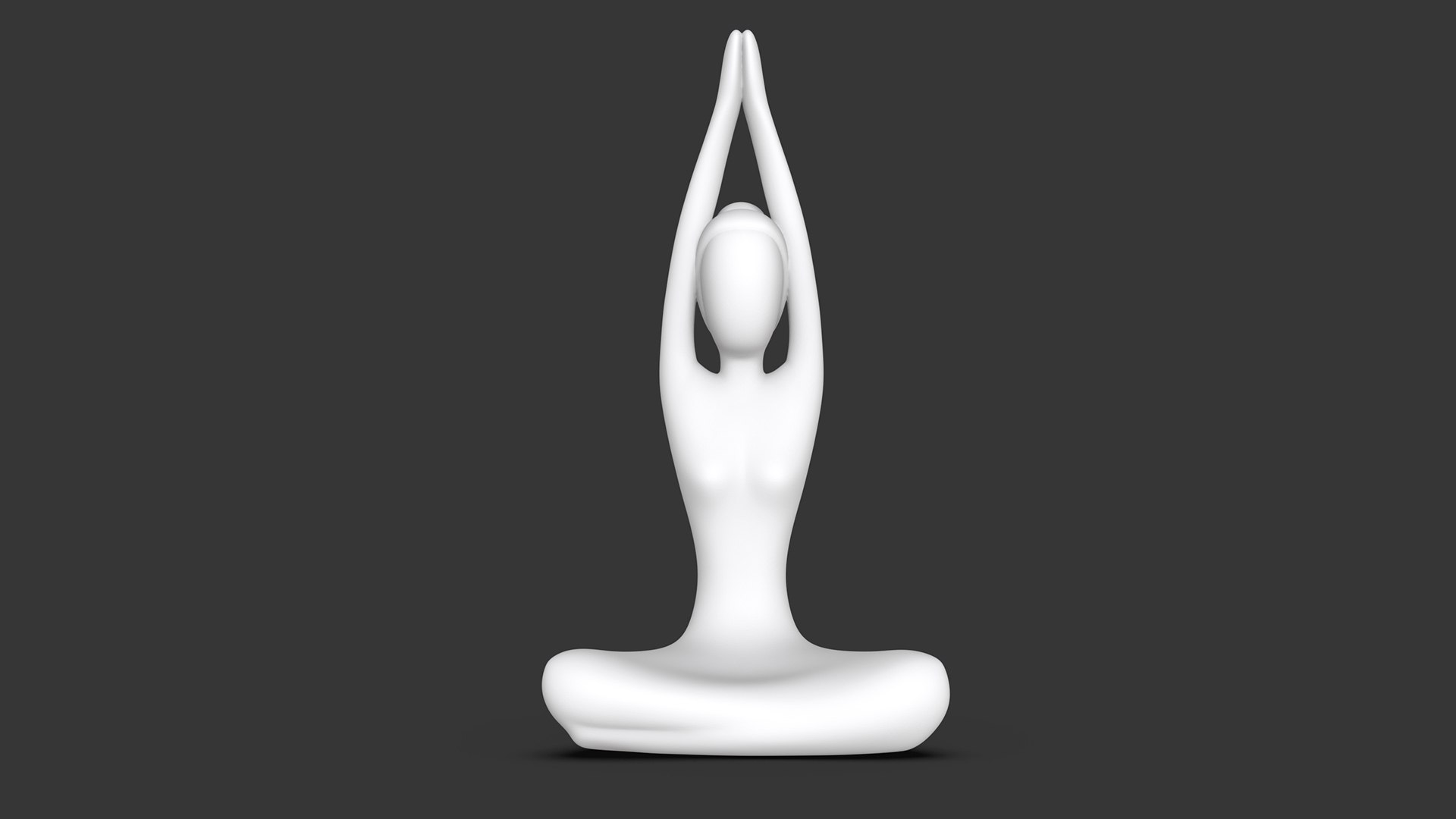 3D woman yoga - TurboSquid 2063365