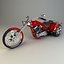 custom choppers 3d model