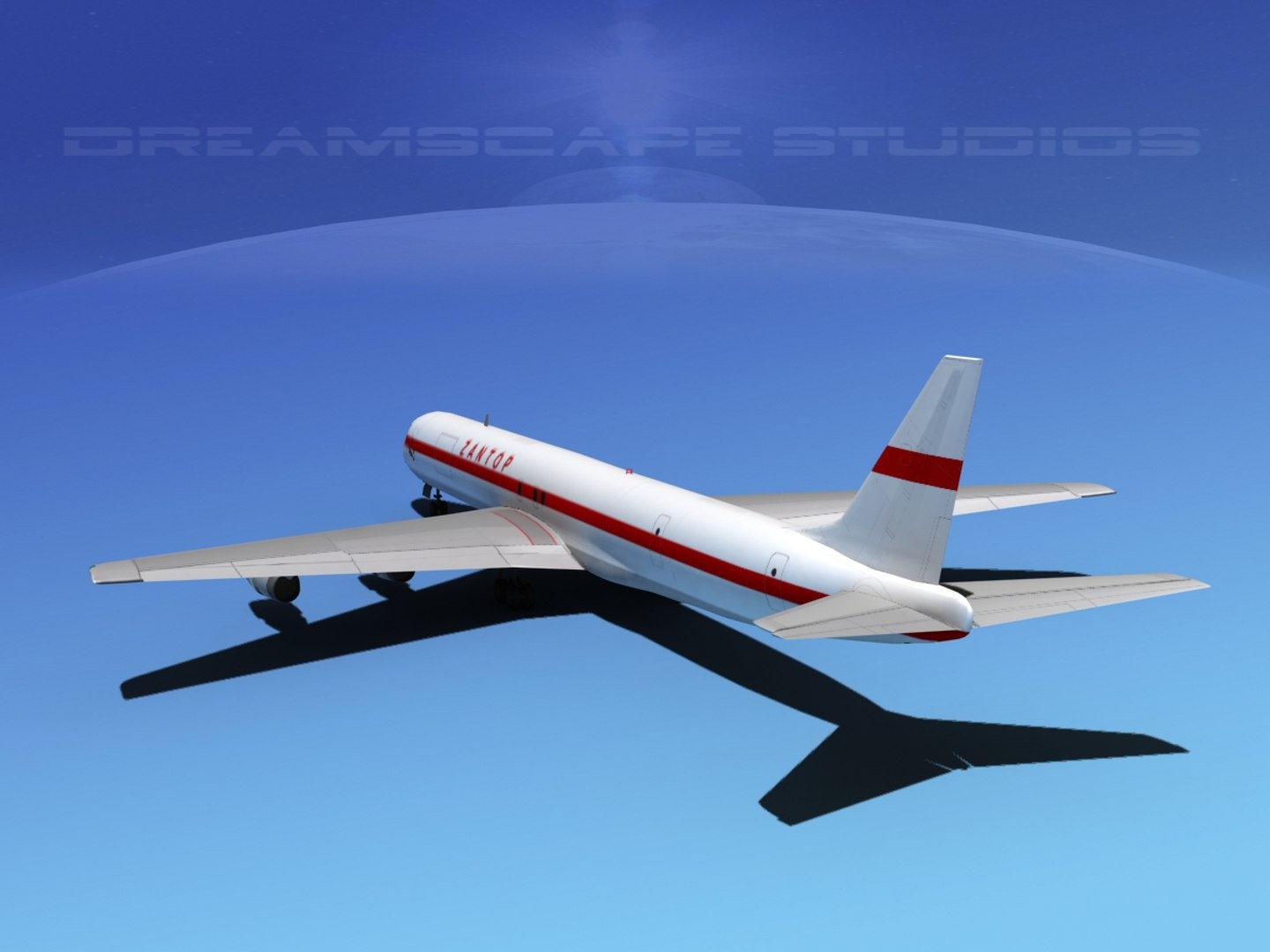 Douglas Dc-8 Dxf