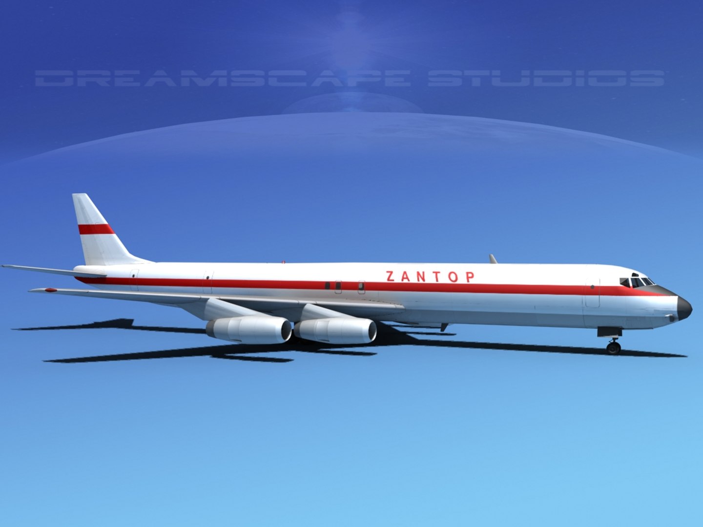 Douglas Dc-8 Dxf