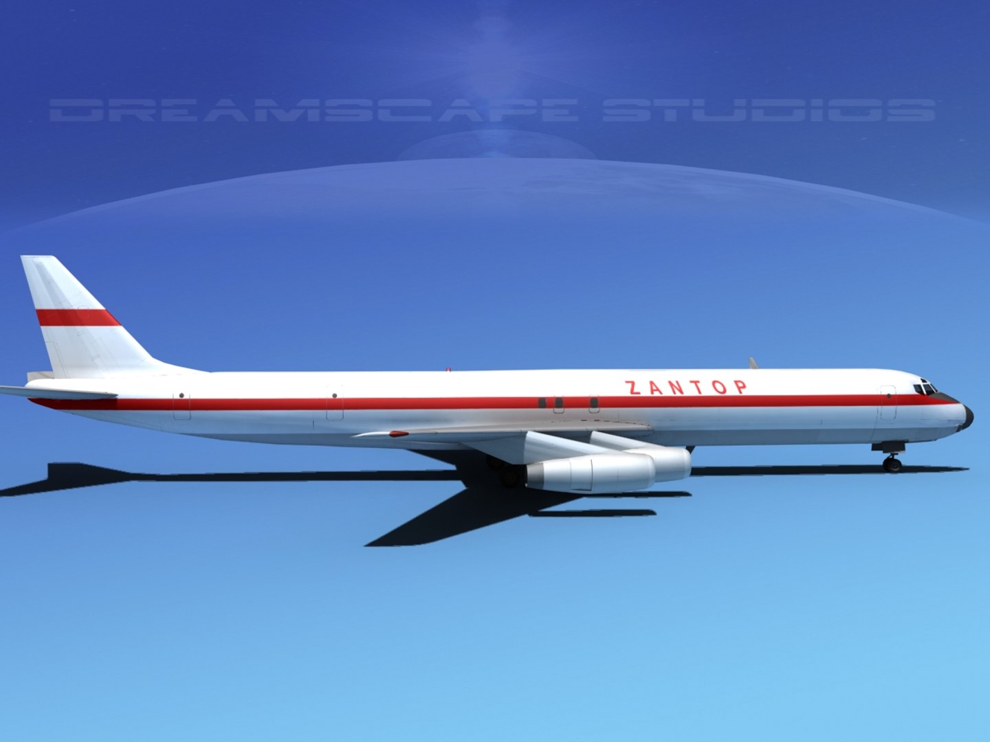 Douglas Dc-8 Dxf