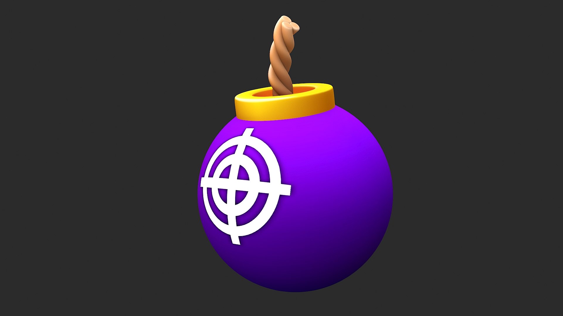 3D Model Stylized Bomb - TurboSquid 2174601