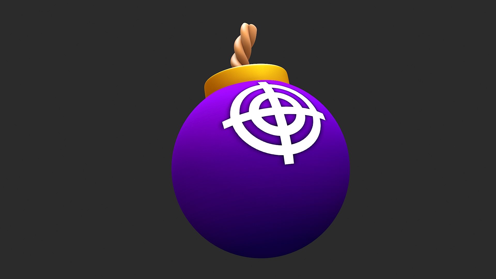 3D Model Stylized Bomb - TurboSquid 2174601