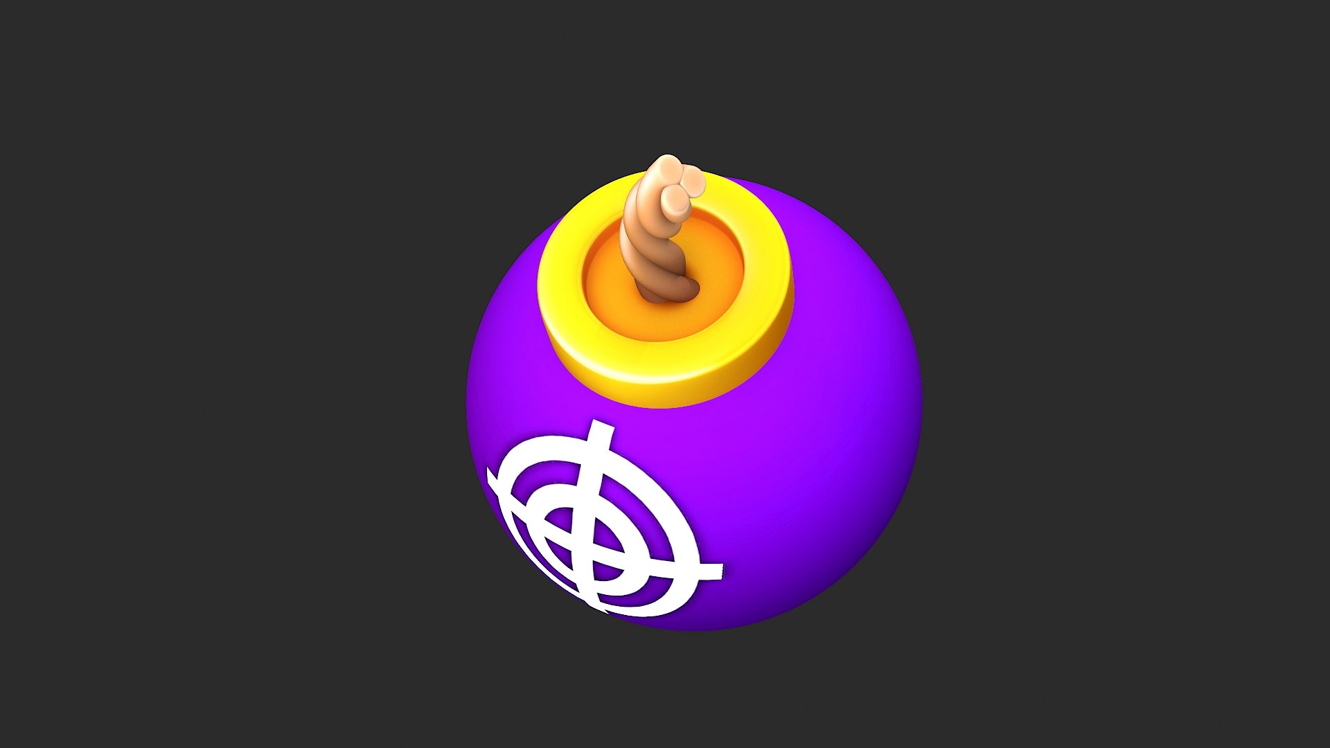 3D Model Stylized Bomb - TurboSquid 2174601