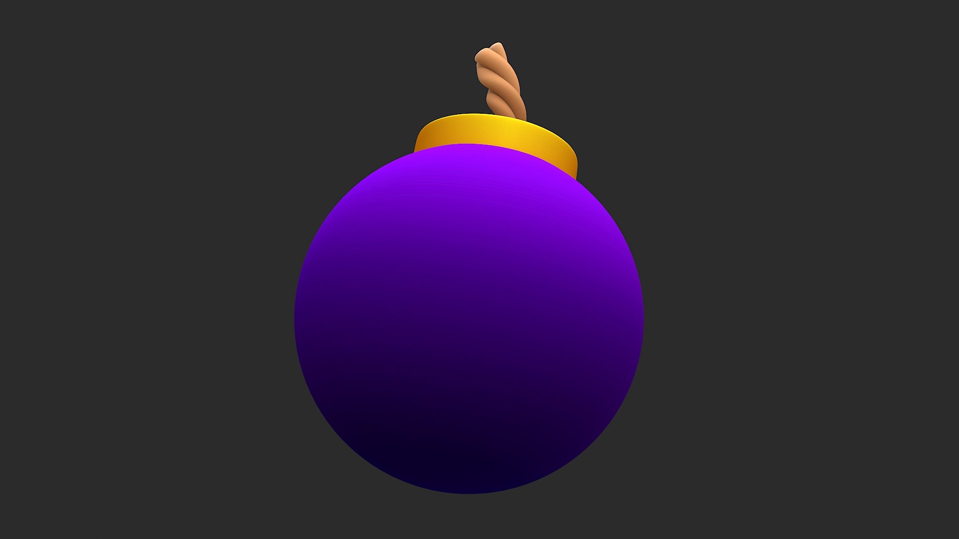 3D Model Stylized Bomb - TurboSquid 2174601