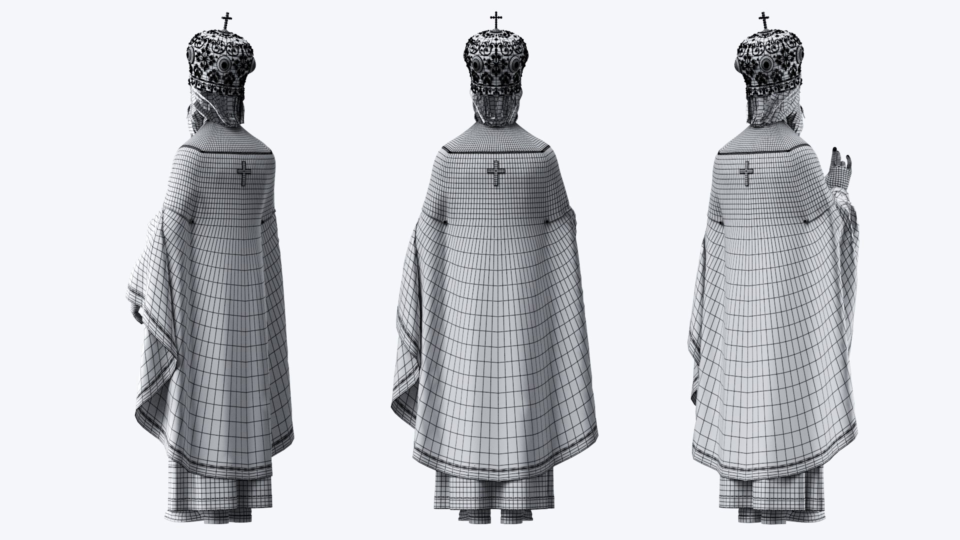 Priest 3D - TurboSquid 1966861