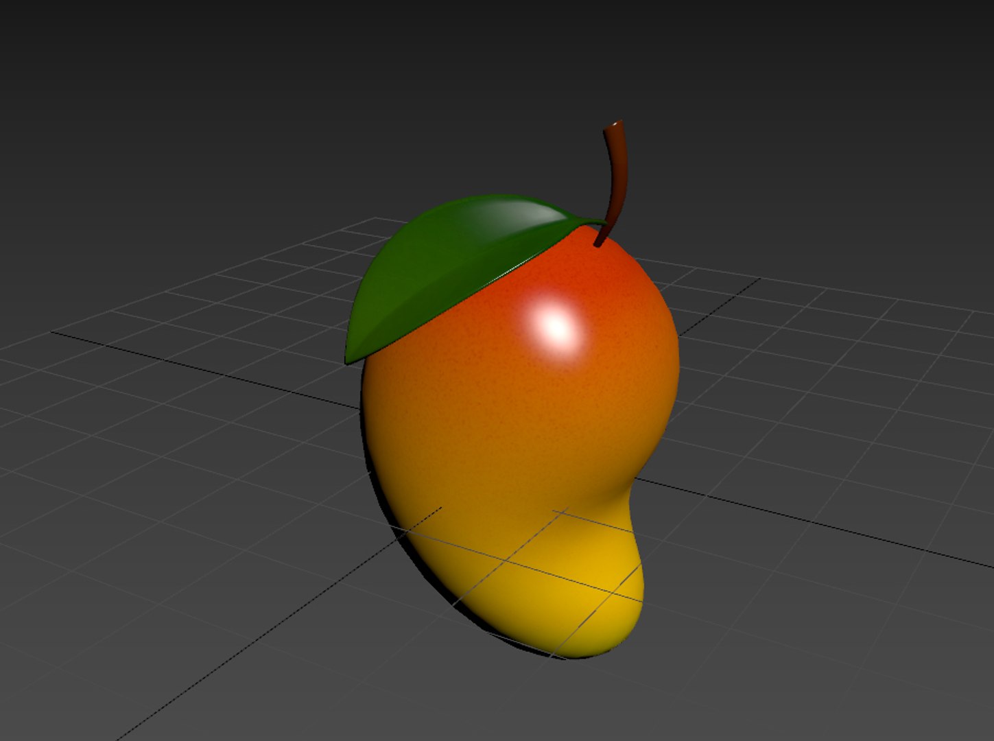 Mango cartoon 3D model - TurboSquid 1494094