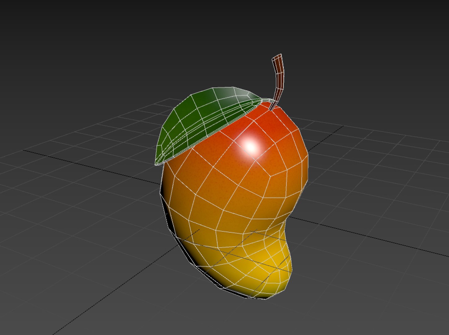 Mango cartoon 3D model - TurboSquid 1494094