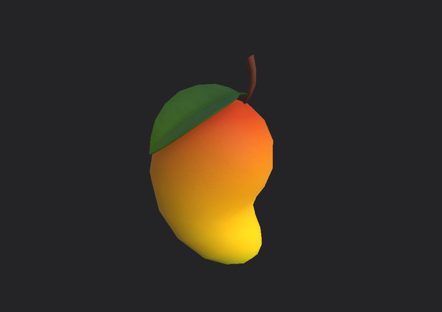 Mango cartoon 3D model - TurboSquid 1494094