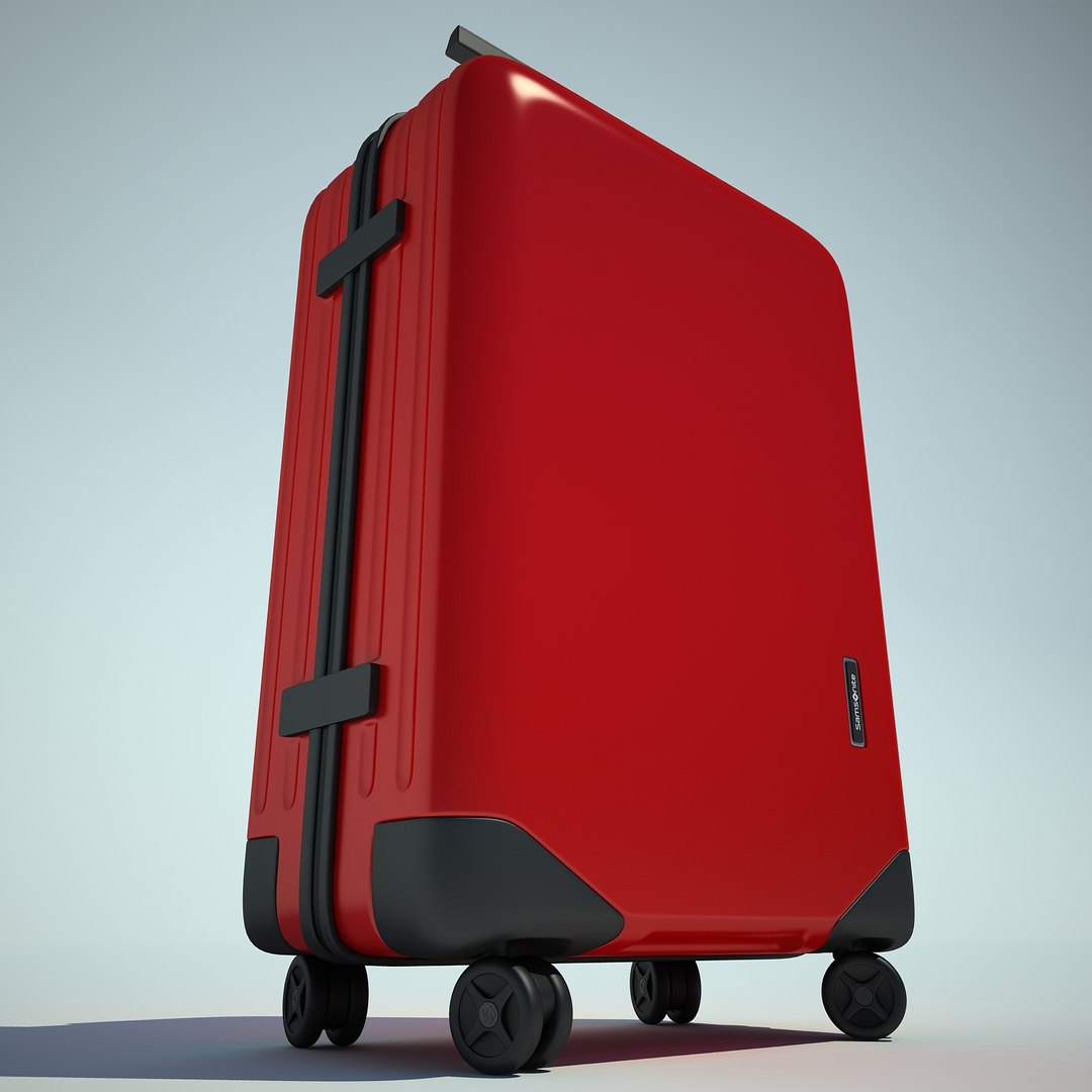 Suitcase Samsonite Case 3d 3ds