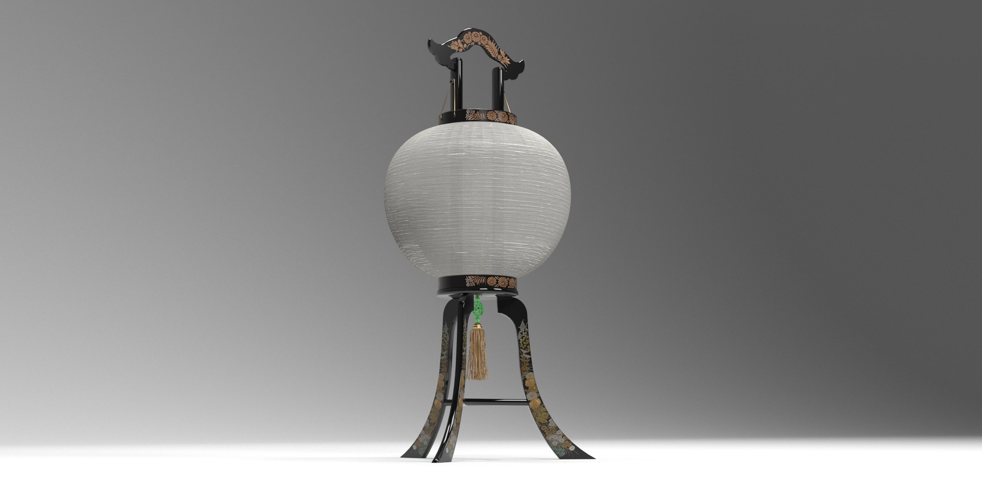 3D OUCHI LANTERN - TurboSquid 2088897