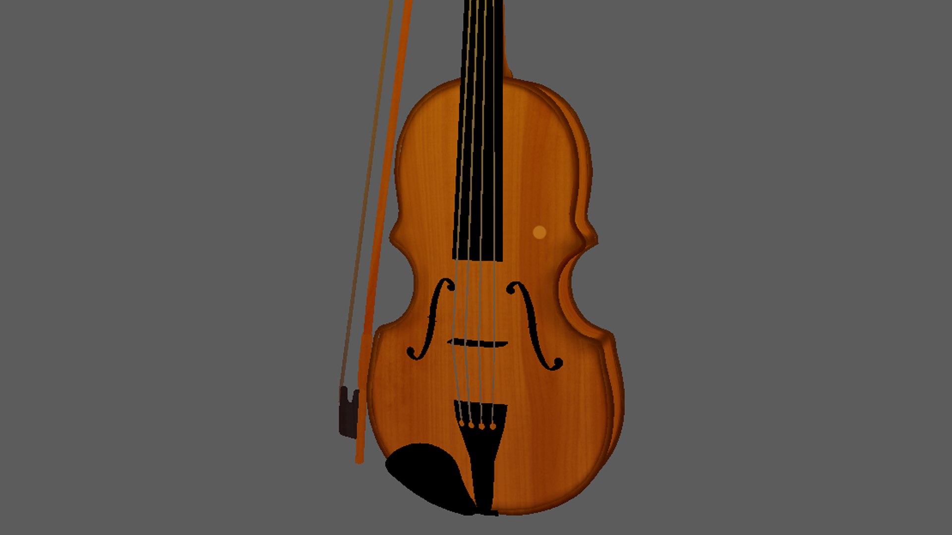 3D Stylized Violin - TurboSquid 1931488