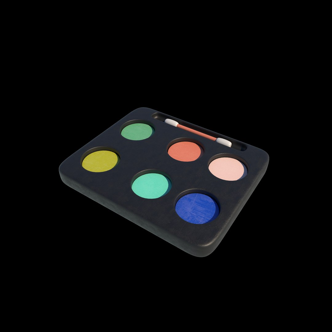 Color Mixing 3D Model 3D Model - TurboSquid 2336063