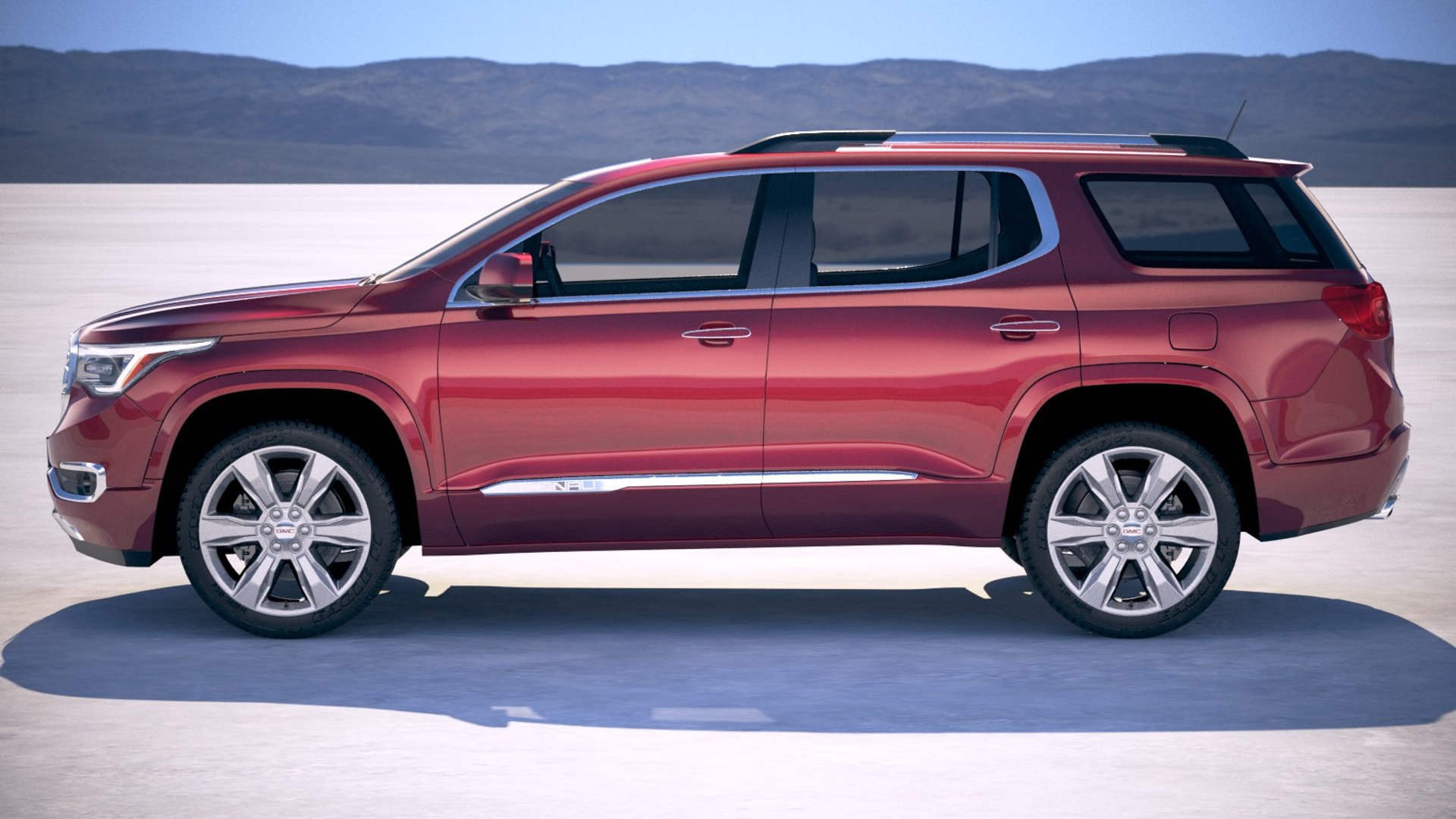 Gmc Acadia 2017 3D Model - TurboSquid 1374758