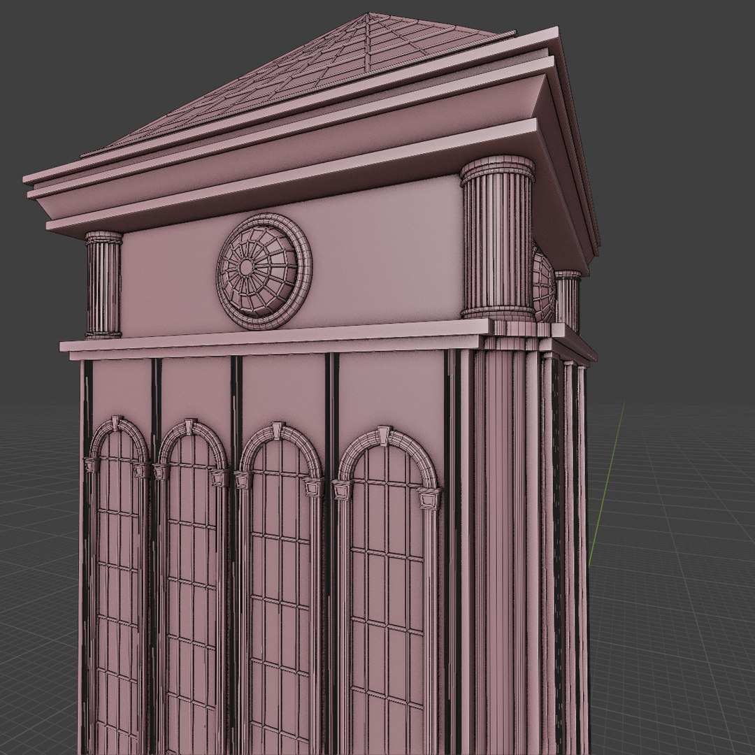 Scifi Steampunk Building 3D Model - TurboSquid 1573700