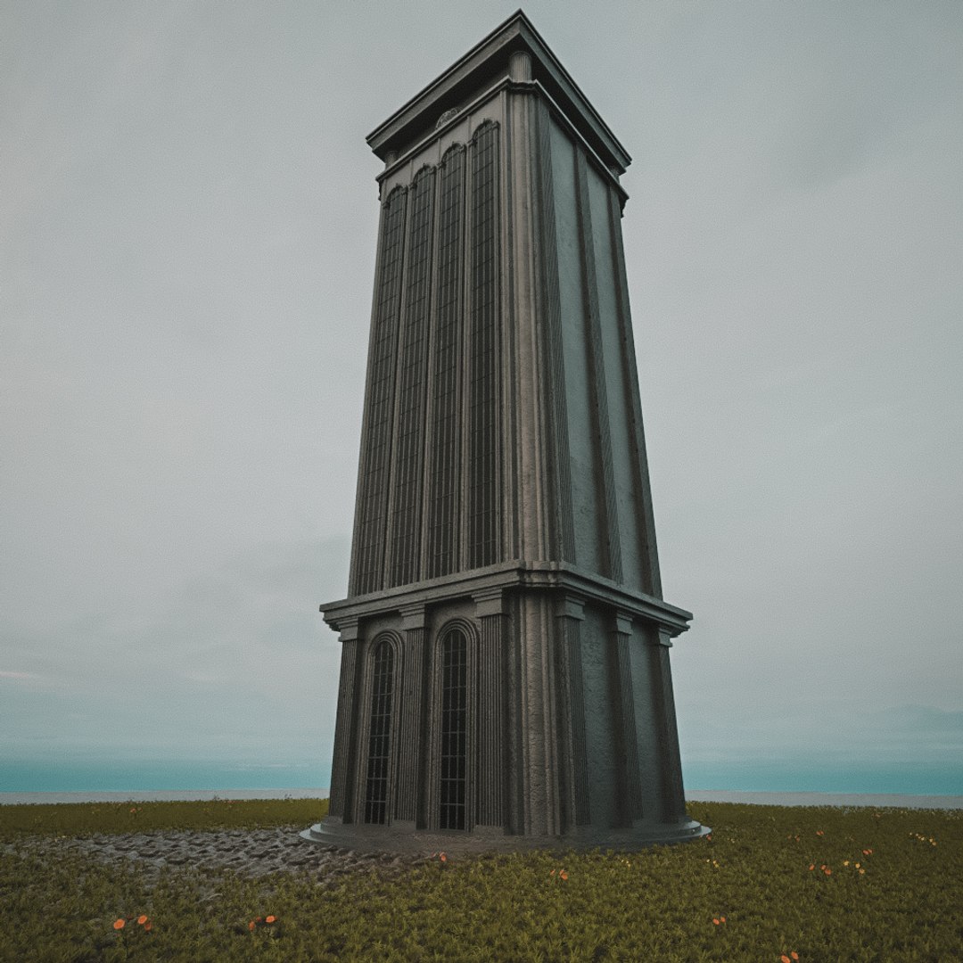 Scifi Steampunk Building 3D Model - TurboSquid 1573700