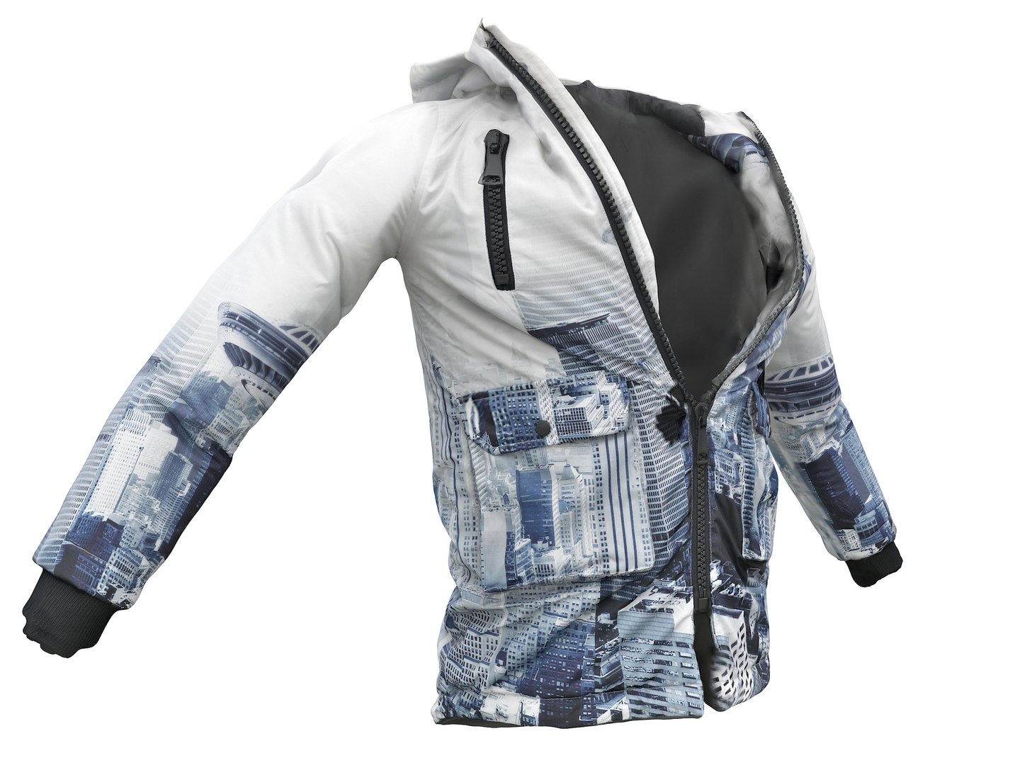 3D Winter Jacket Pack model - TurboSquid 1862879