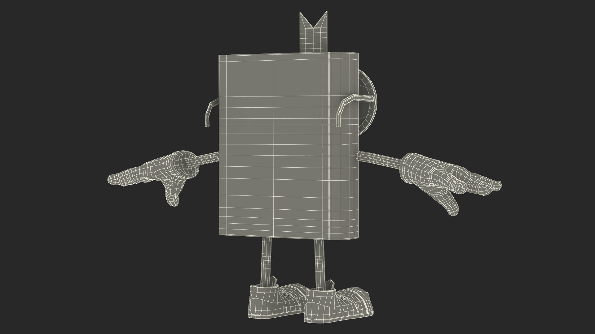 3D Cartoon Red Book Rigged - TurboSquid 2130222