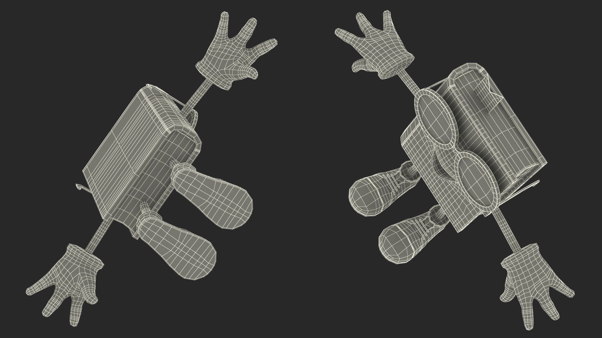 3D Cartoon Red Book Rigged - TurboSquid 2130222