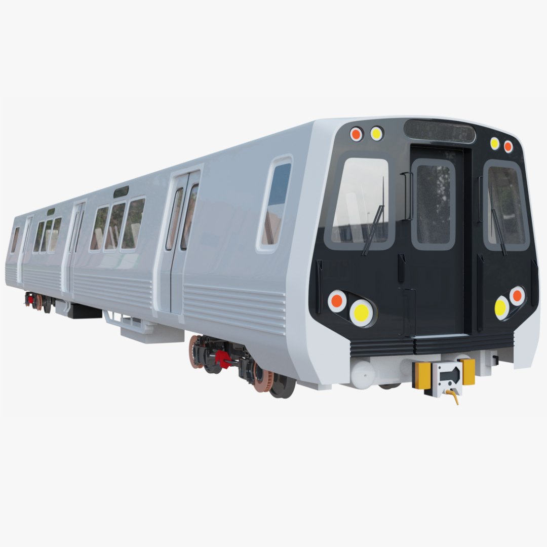 American Trains And Metro II 3D Model - TurboSquid 2358147