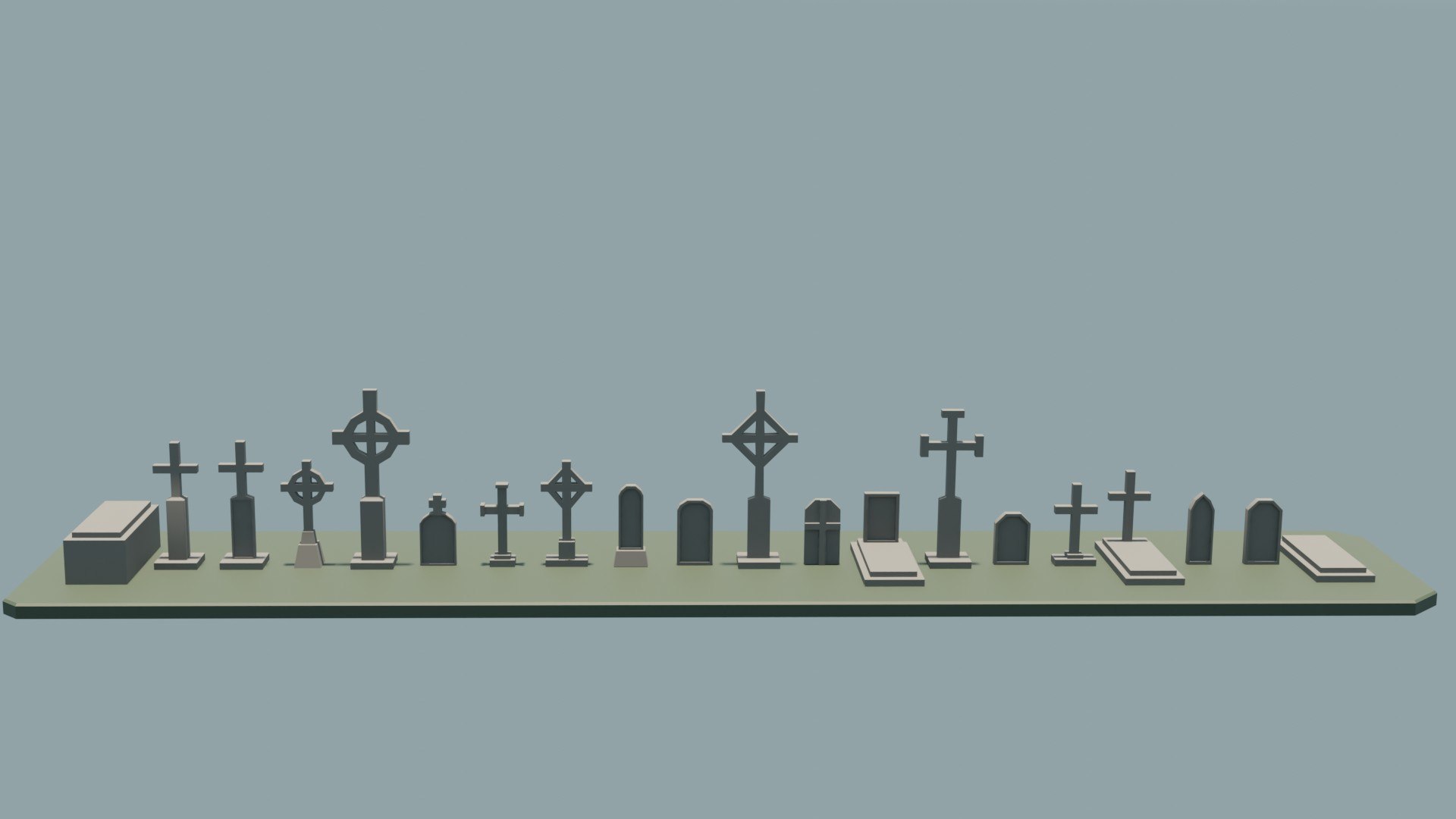 Free 3D Grave Graveyard Model - TurboSquid 1710240