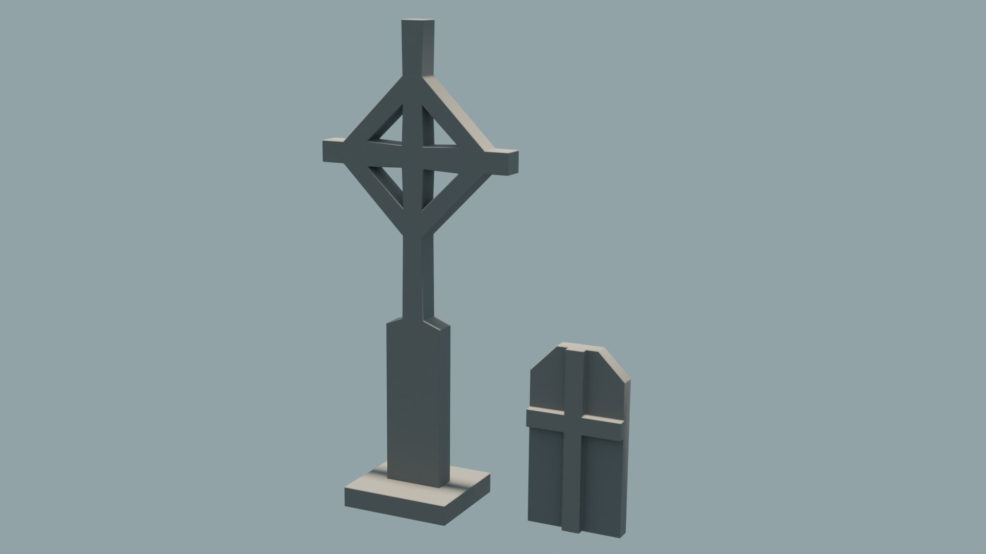 Free 3D Grave Graveyard Model - TurboSquid 1710240