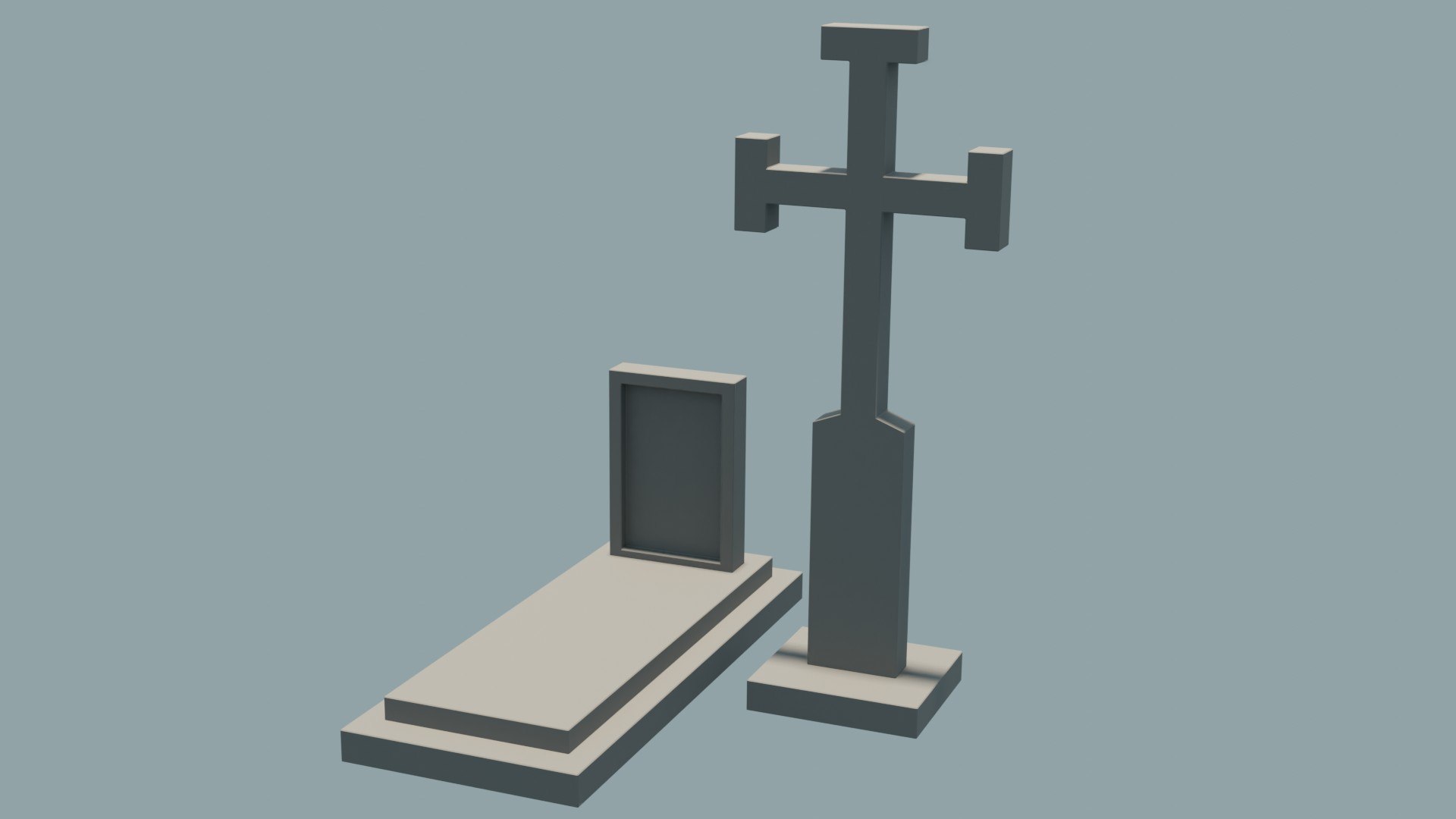 Free 3D Grave Graveyard Model - TurboSquid 1710240