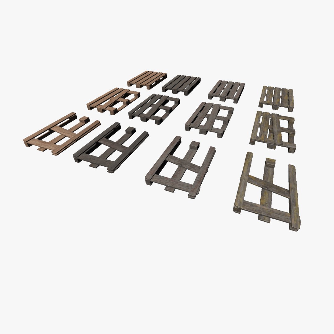 3D PBR Euro Pallet Model - TurboSquid 1980214