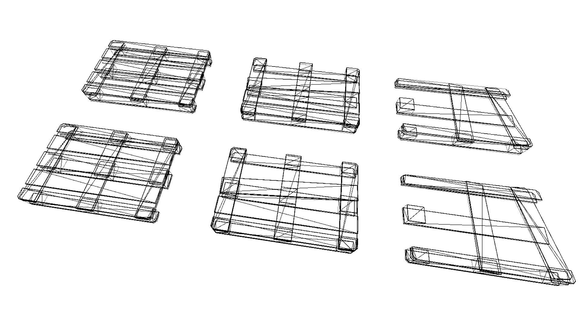 3D PBR Euro Pallet Model - TurboSquid 1980214